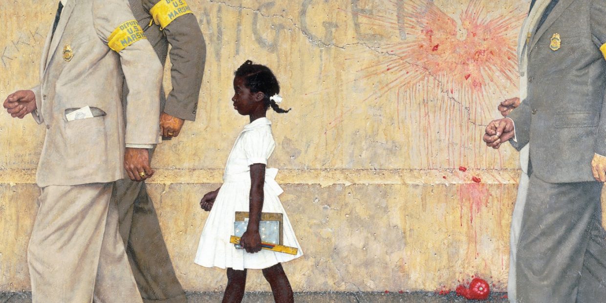 47 Norman Rockwell, deux peintures fortes « The Problem We All Live ...
